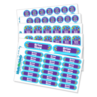 School Name Labels | School Label Pack | IdentaMe Labels