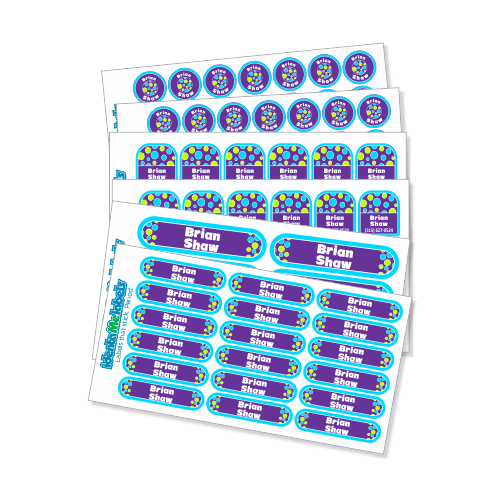 School Name Labels | School Label Pack | IdentaMe Labels